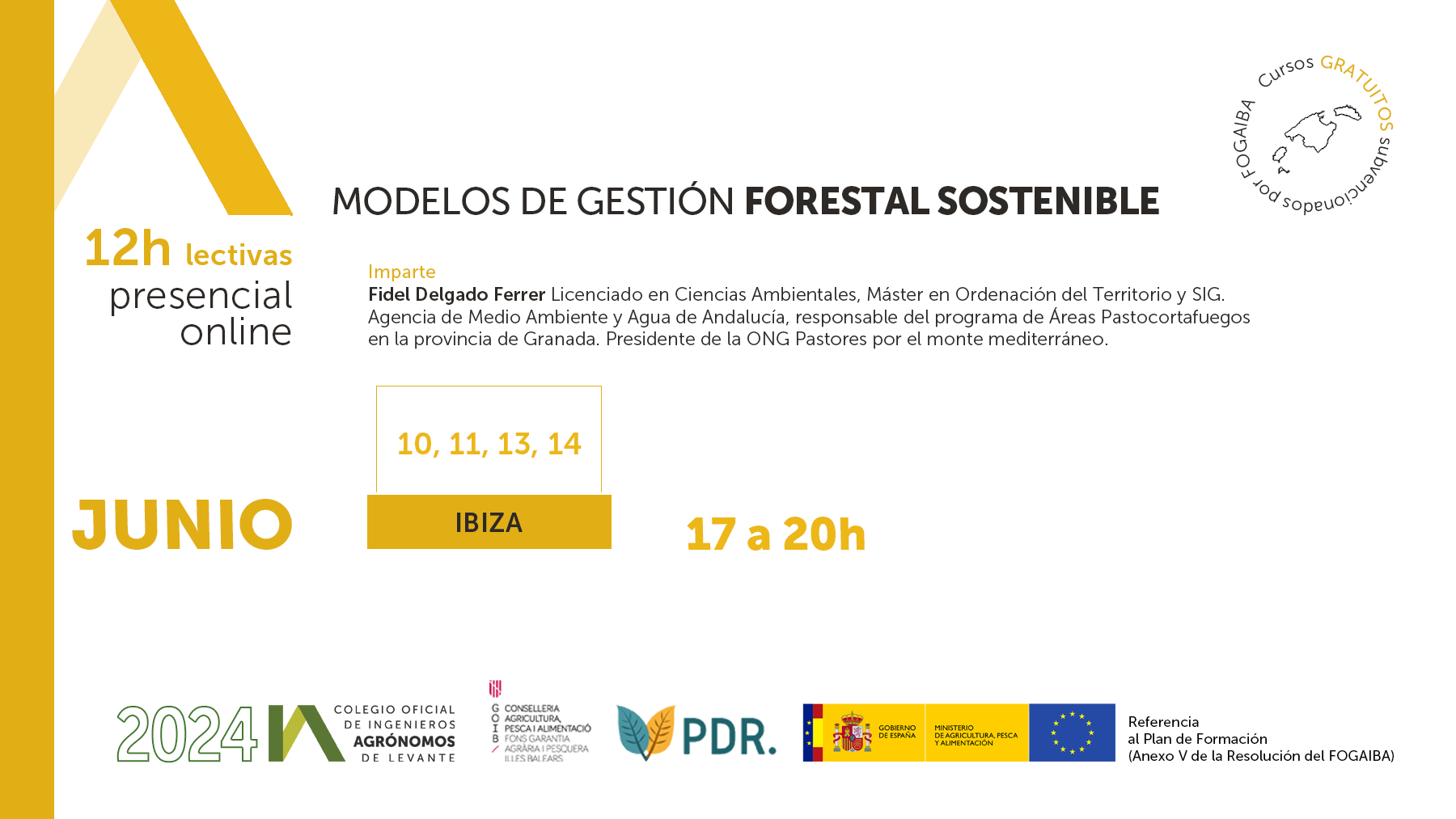 [CURSO ONLINE Gratuito IB] : MODELOS DE GESTIÓN FORESTAL SOSTENIBLE - Coial